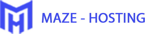 Сайт обслуживается хостингом maze-host.ru